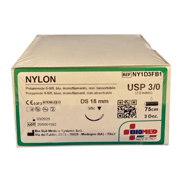 Nylon Sutures (Box/36) – Medsutures The Sutures Specialists